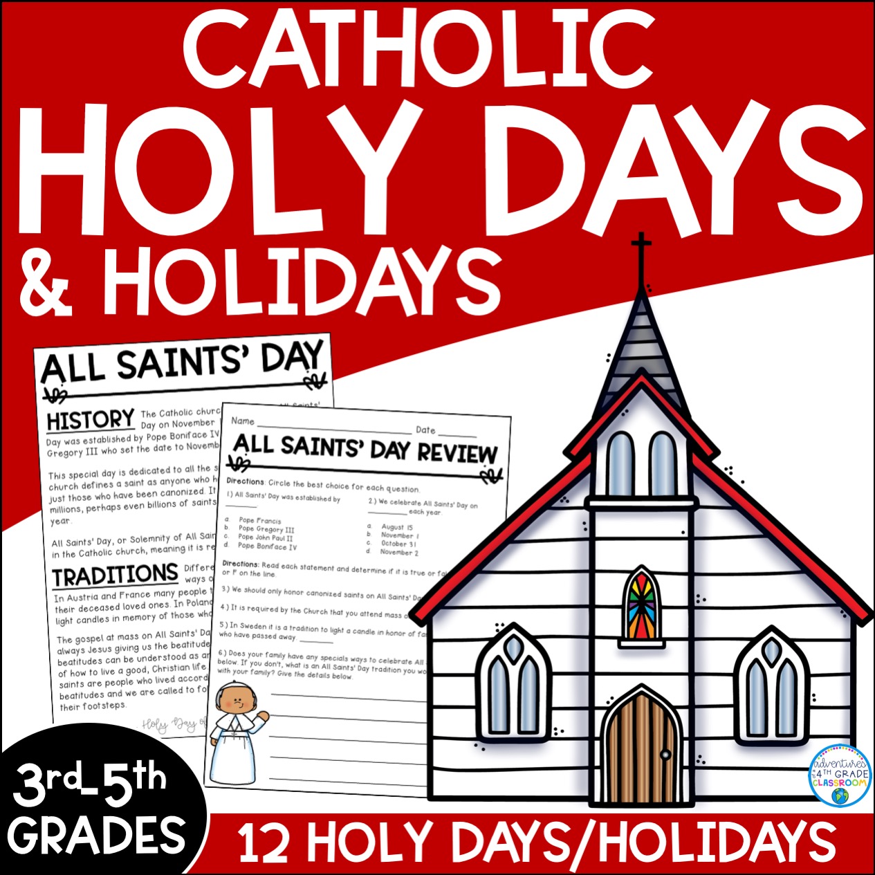 Catholic Holy Days for Upper Elementary | Assumption of Mary ...