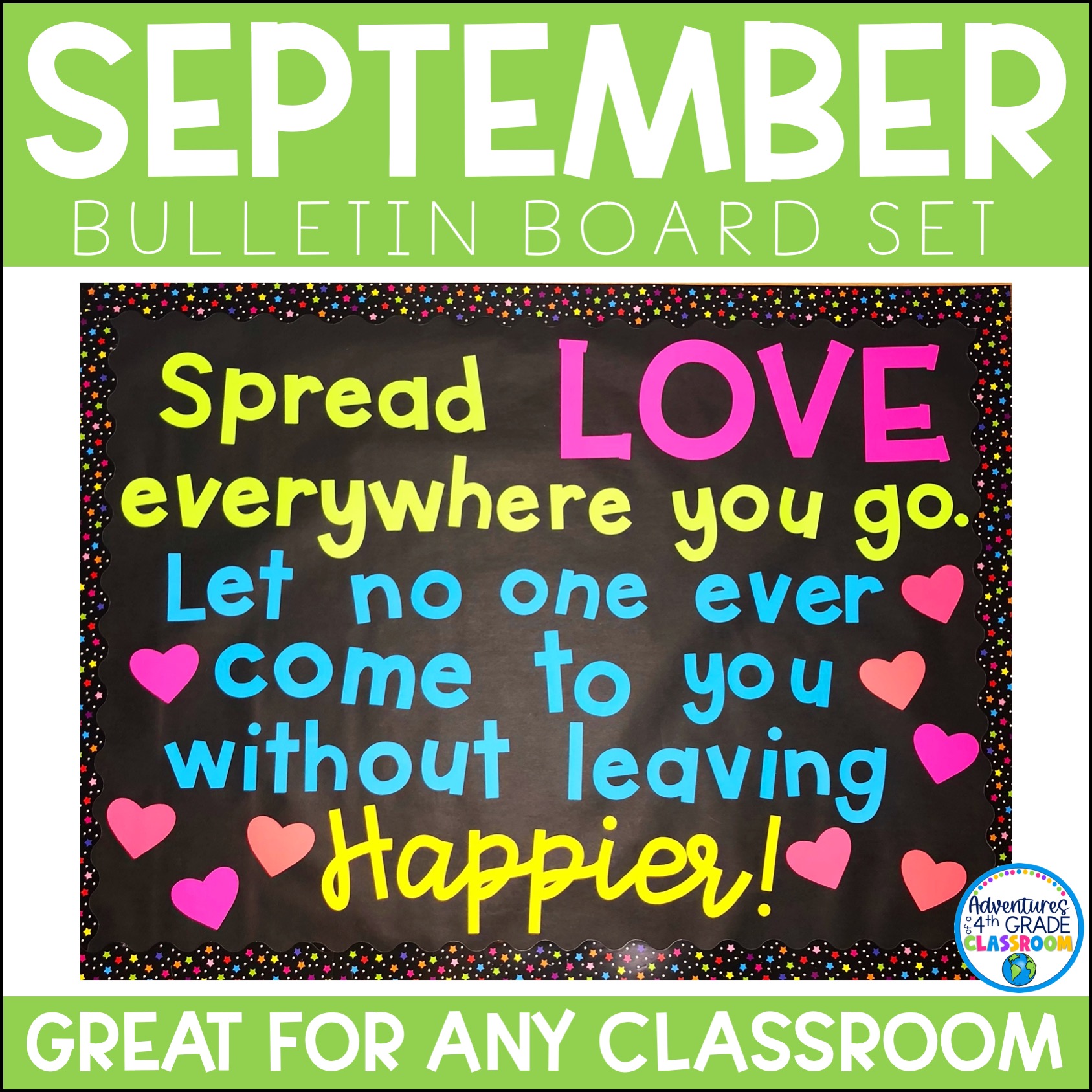 September Bulletin Board Set | Mother Teresa - Adventures of a 4th ...