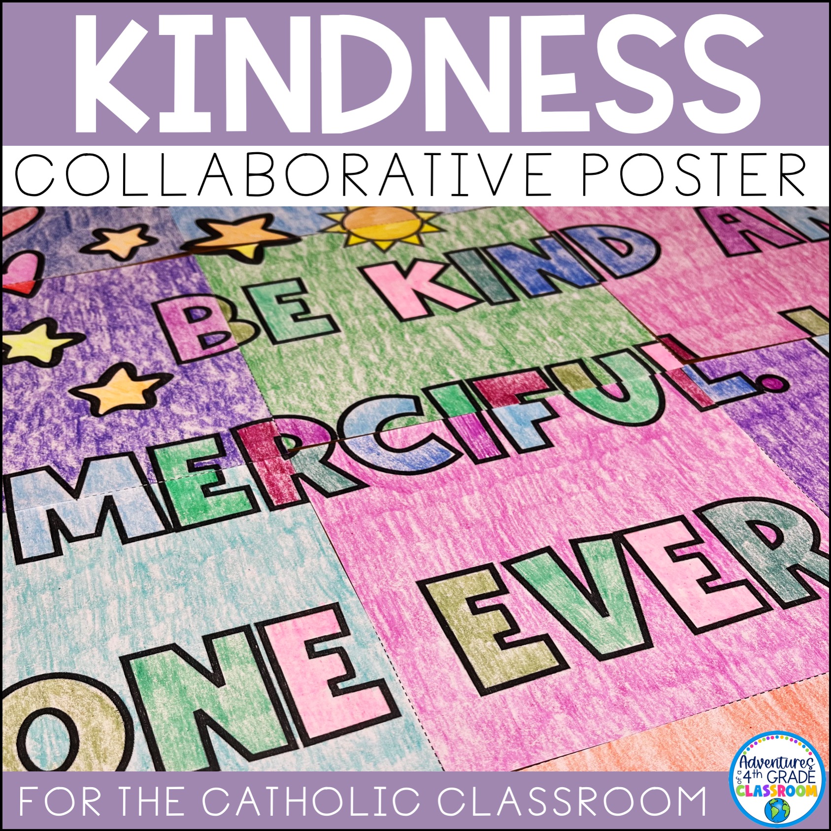 Kindness Collaborative Poster | Catholic | Mother Teresa - Adventures ...