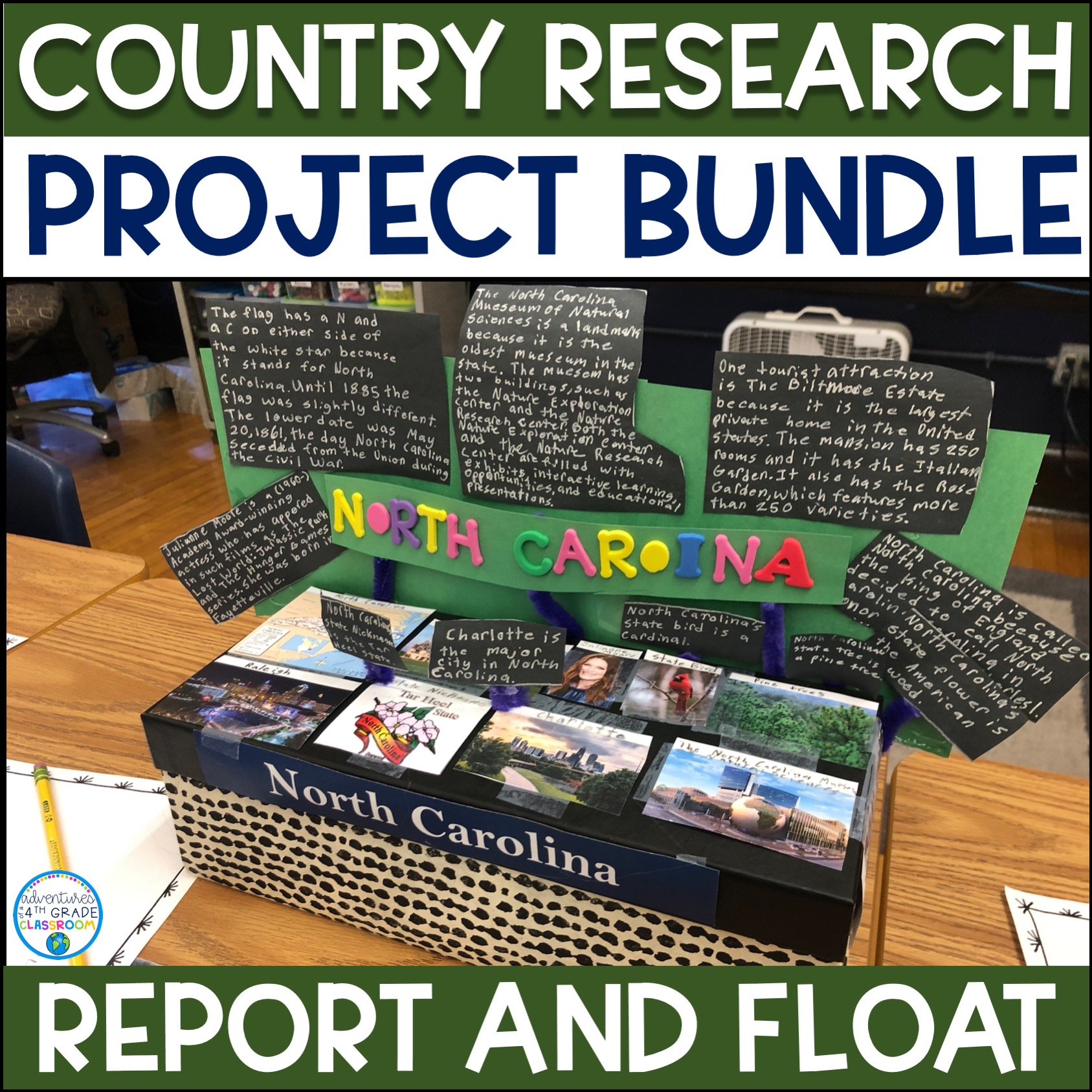 Country Research Report and Float Bundle - Adventures of a 4th Grade ...