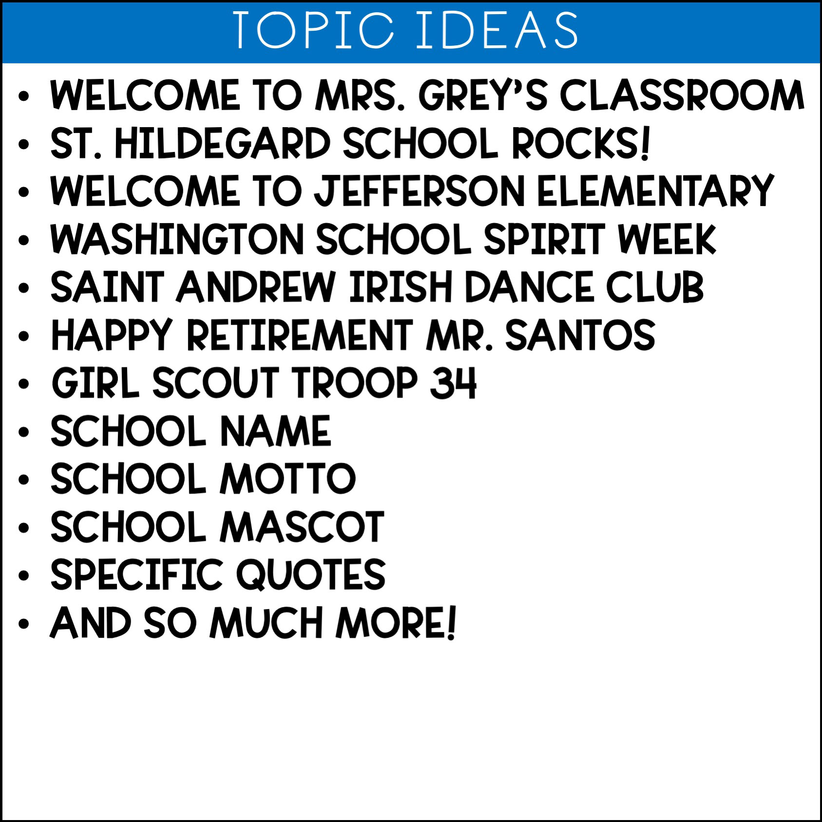 Custom Collaborative Poster – Adventures of a 4th Grade Classroom